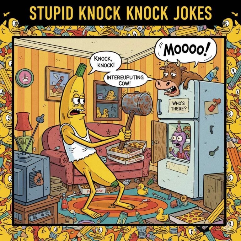 200+ Stupid Knock Knock Jokes – Funny, Dumb & Hilarious Jokes - Knock ...